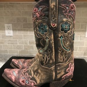Dan Post | Shoes | New With Box Dan Post Vintage Leather Cross Boots ...